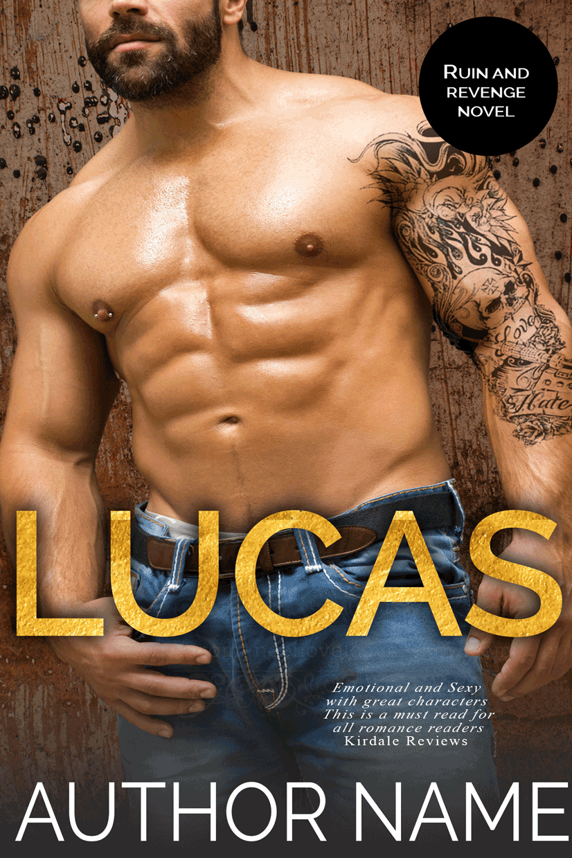 Romance Book Cover – Lucas - Romance Novel Covers Now